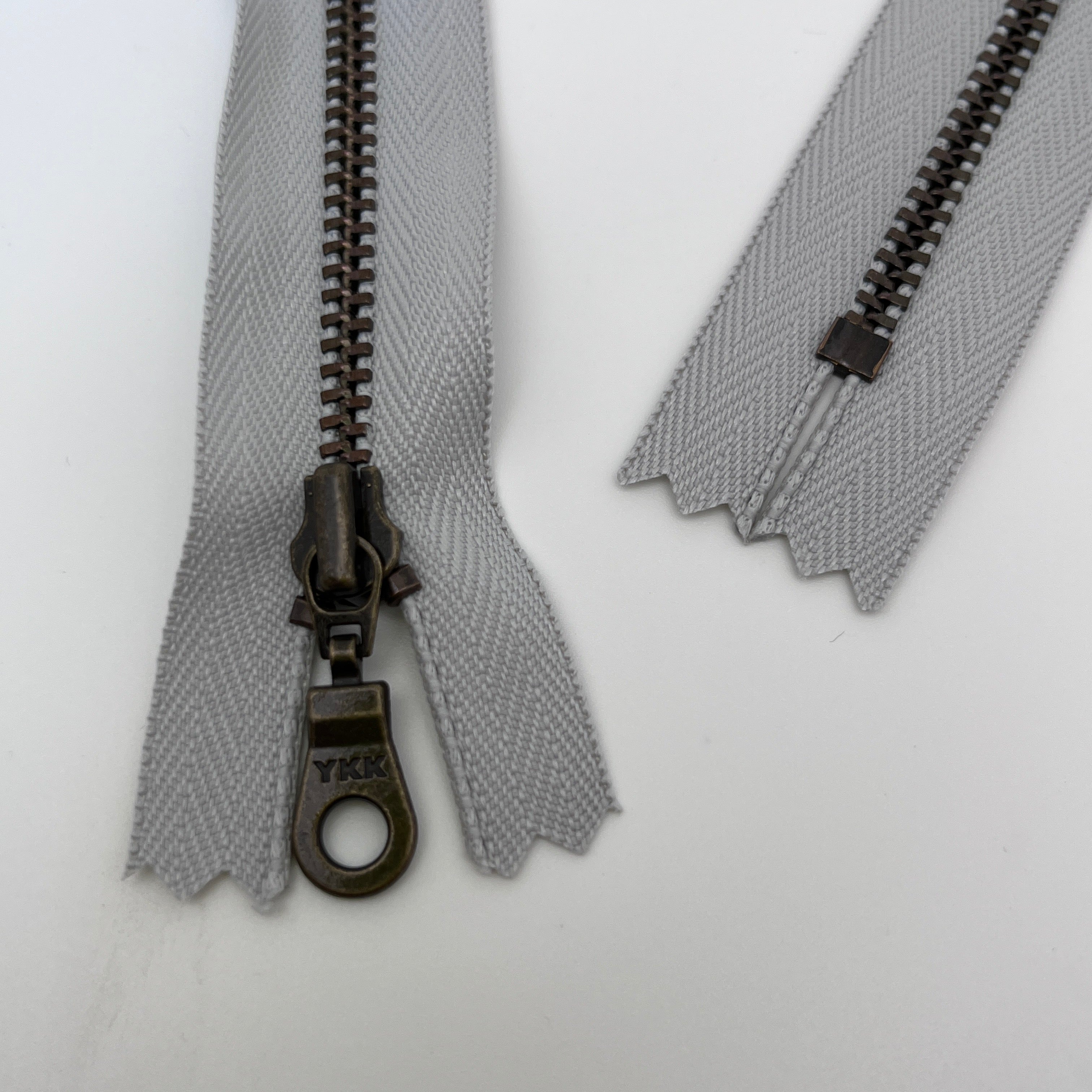 Purple Jewel YKK antique brass zipper – SullivansTrim