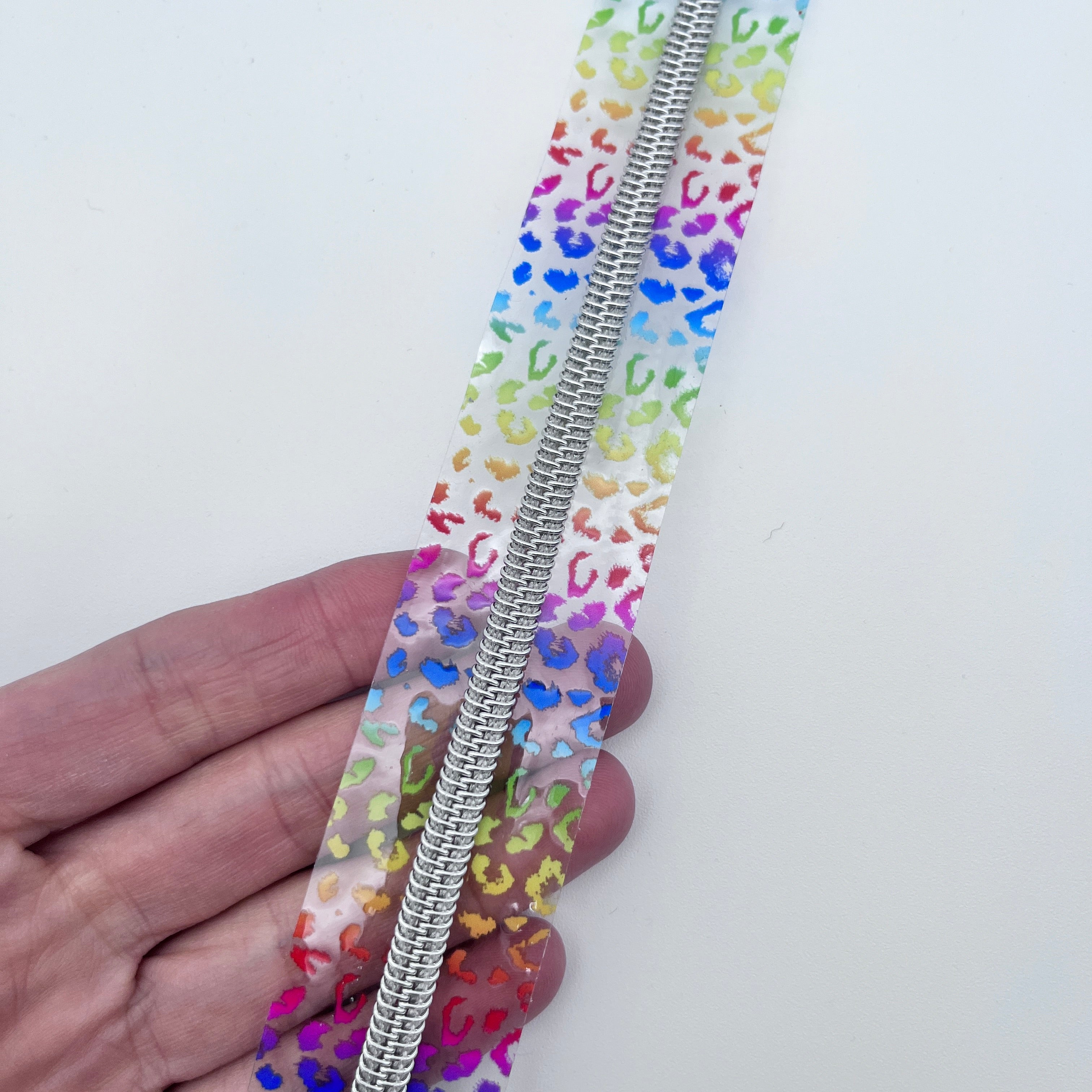 Rainbow Leopard Vinyl silver – SullivansTrim