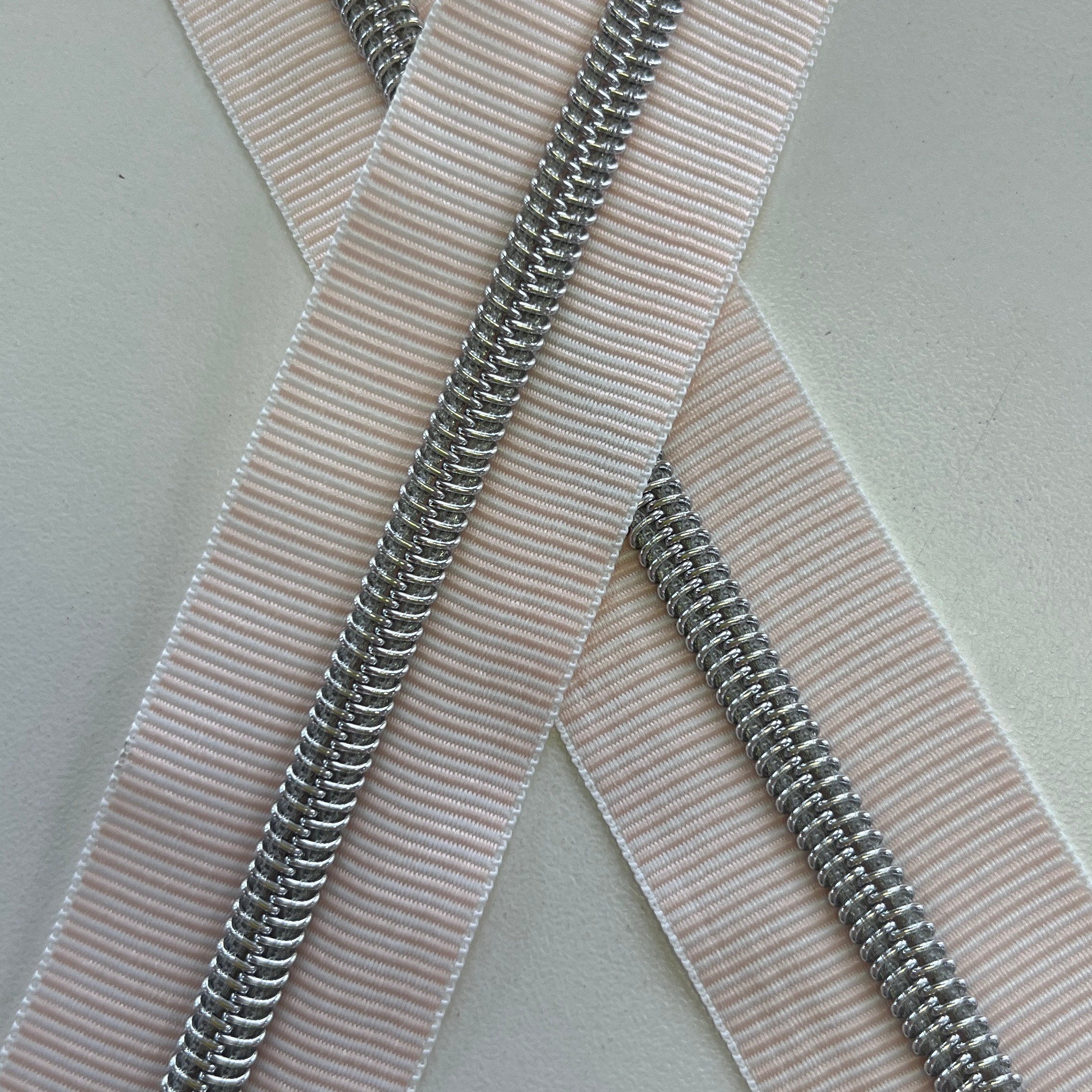 Stripe Peach Silver – SullivansTrim